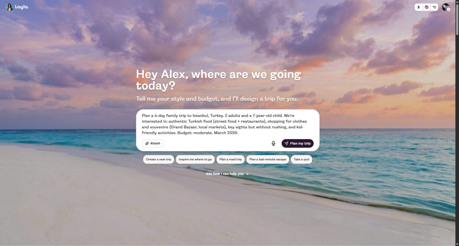 Layla AI Review 2026: Honest Test of This AI Travel Planner