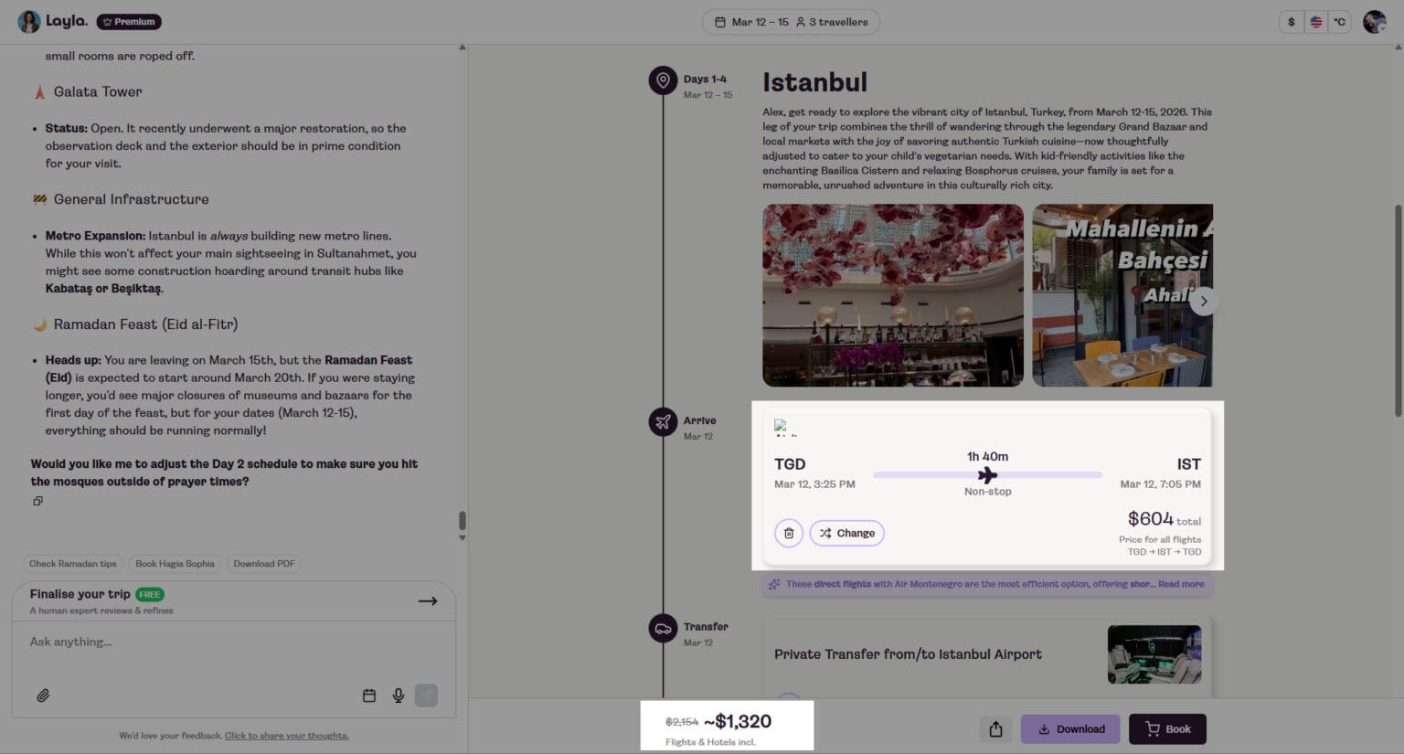 Layla AI Review 2026: Honest Test of This AI Travel Planner